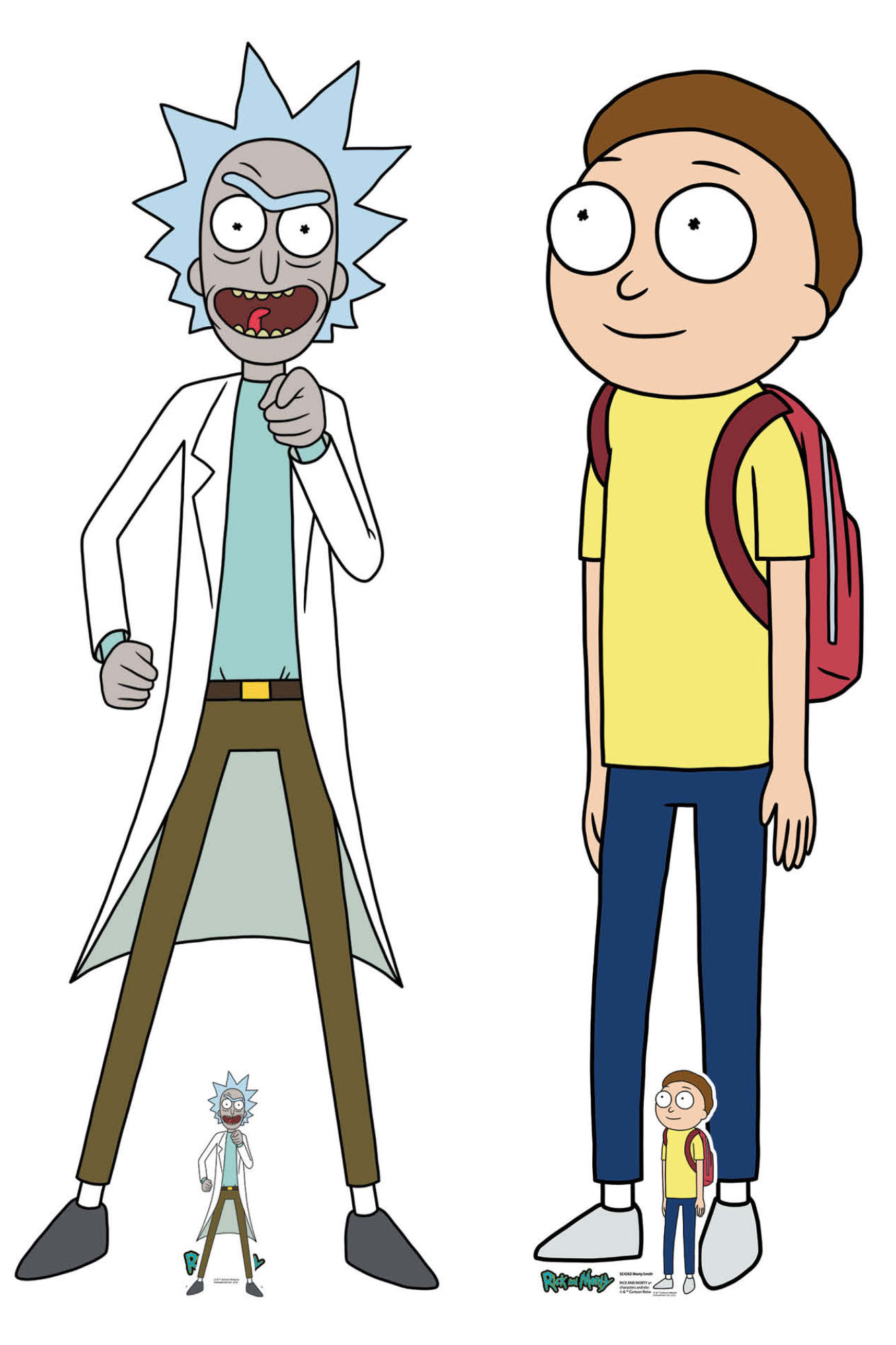 Morty Smith From Rick And Morty Official Cardboard Cutout