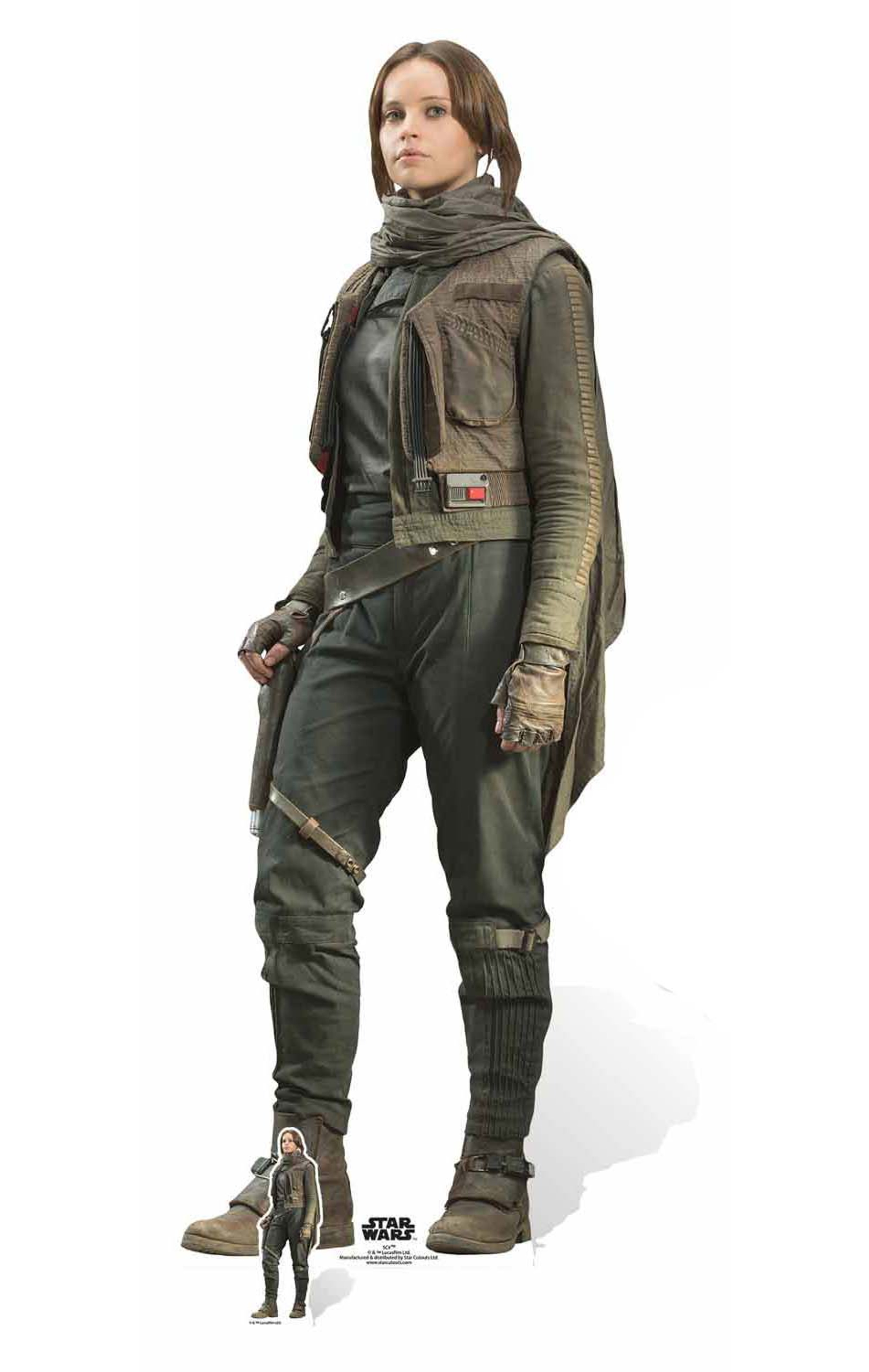 Jyn Erso Rogue One A Star Wars Story Lifesize Cardboard Cutout
