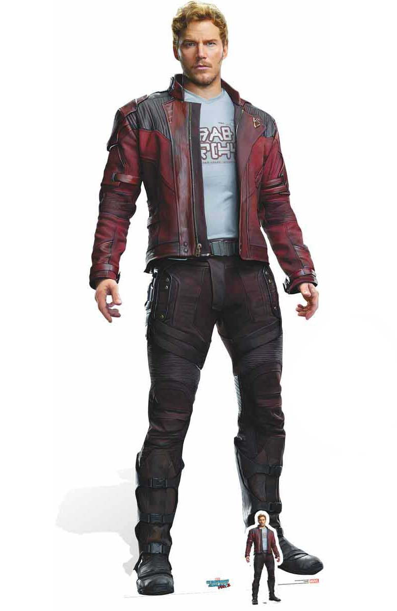 Star-Lord Peter Quill GOTG Vol. 2 Cardboard Cutout - Available now at ...