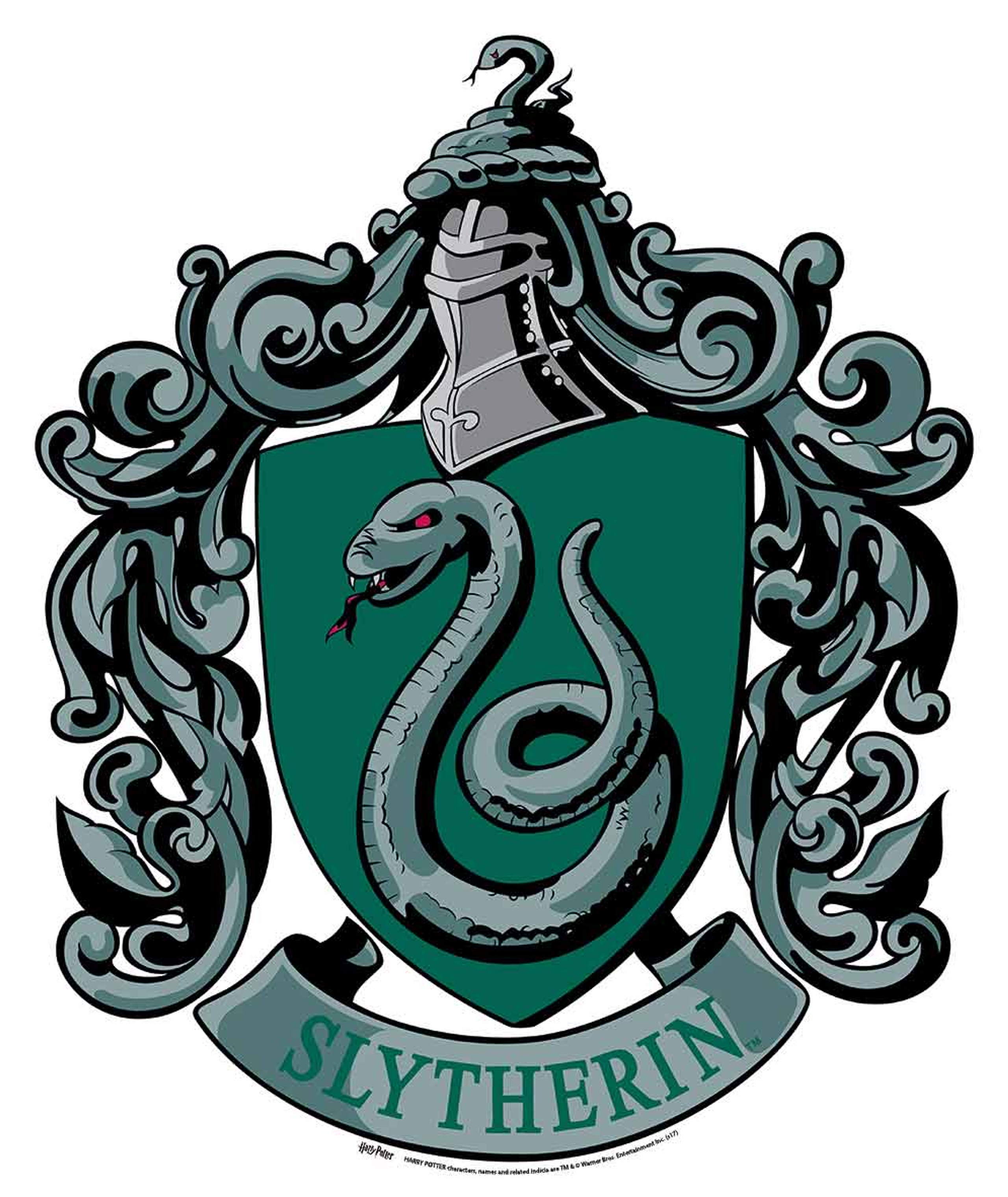 Écusson Serpentard De Harry Potter Découpe Murale Officielle En Carton