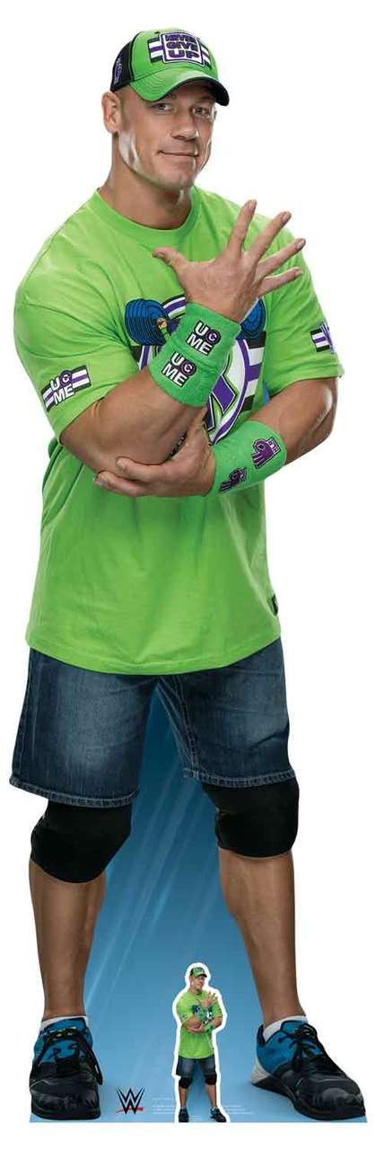 Macho Man Randy Savage Green Shorts WWE Lifesize Cardboard Cutout