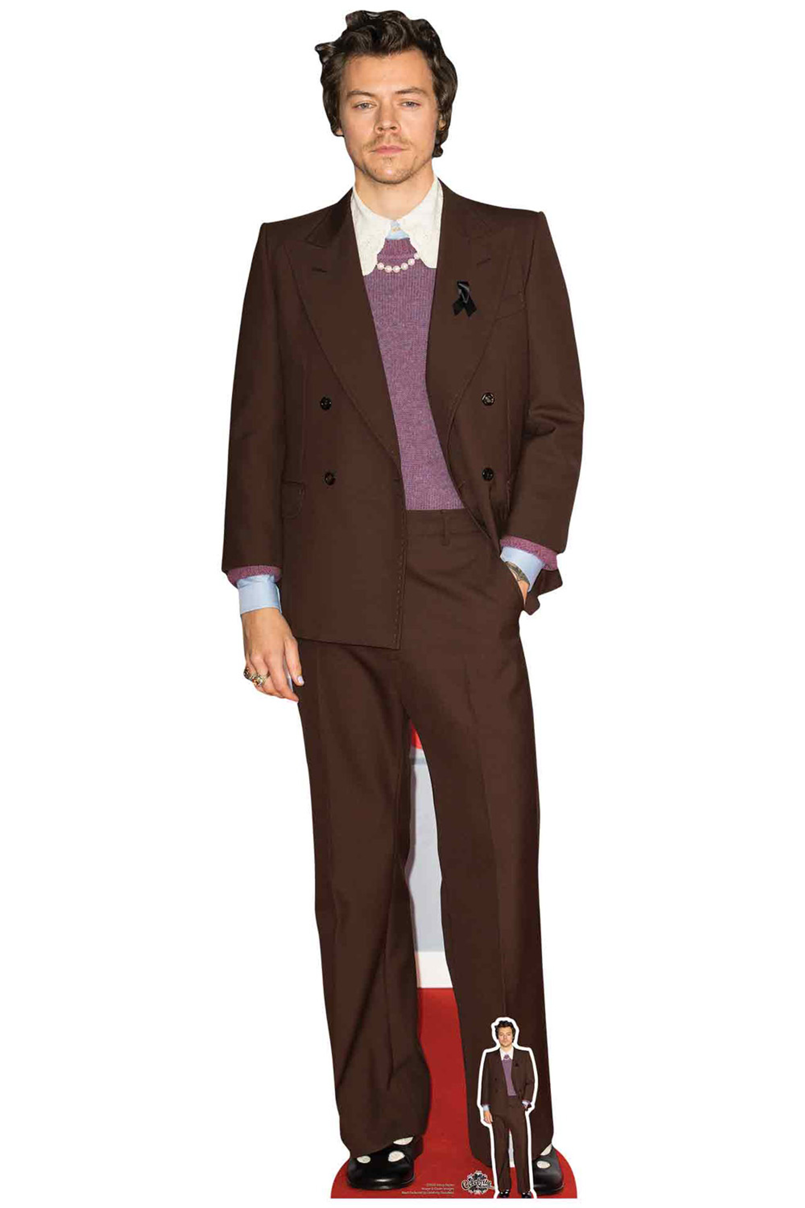 Harry Styles White Jacket Lifesize Cardboard Cutout Standee