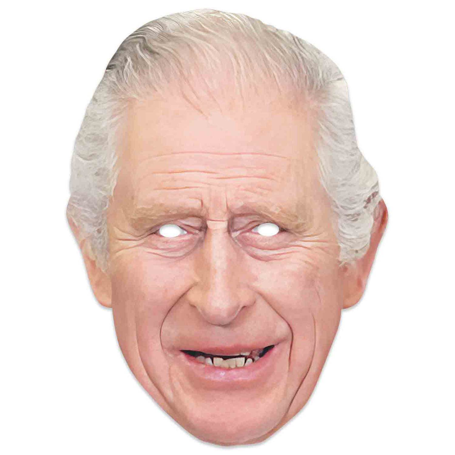 King Charles III Coronation 2D Card Party Masks Royal Variety 4 Pack