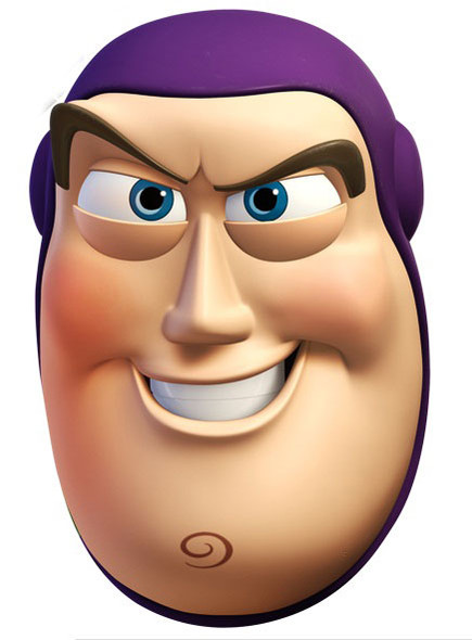 Toy Story Woody Face Template