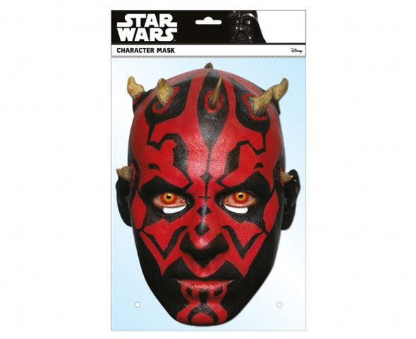 R2-D2 Official Star Wars 2D Card Party Face Mask. In Stock Now with ...