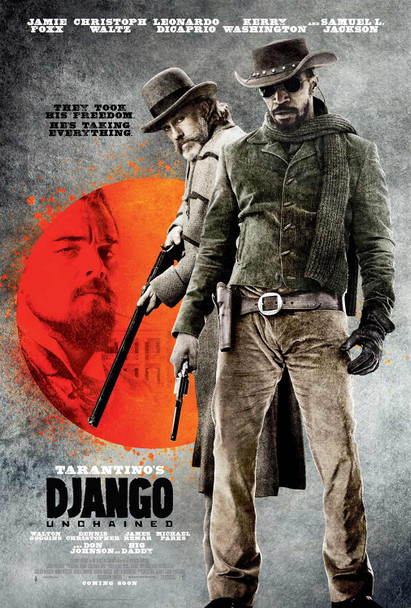 Django Unchained Original Movie Poster International Style Django Unchained Original Movie Poster International Style
