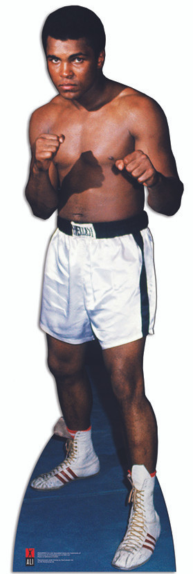 Levensgrote kartonnen uitsnede van Muhammad Ali (boksen) koop uitsneden ...