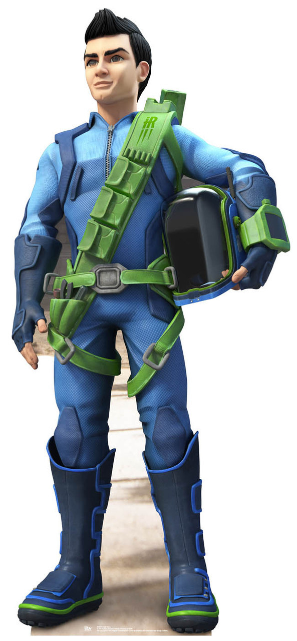 Virgil Tracy Thunderbirds Are Go Lifesize Cardboard Cutout / Standee ...
