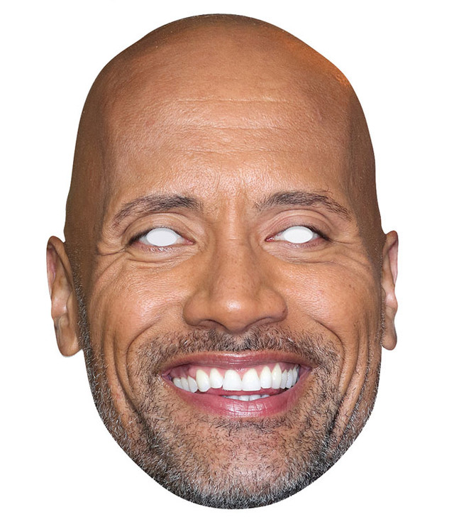 The Rock Dwayne Johnson WWE Wrestler Official Single 2D Card Party Face ...