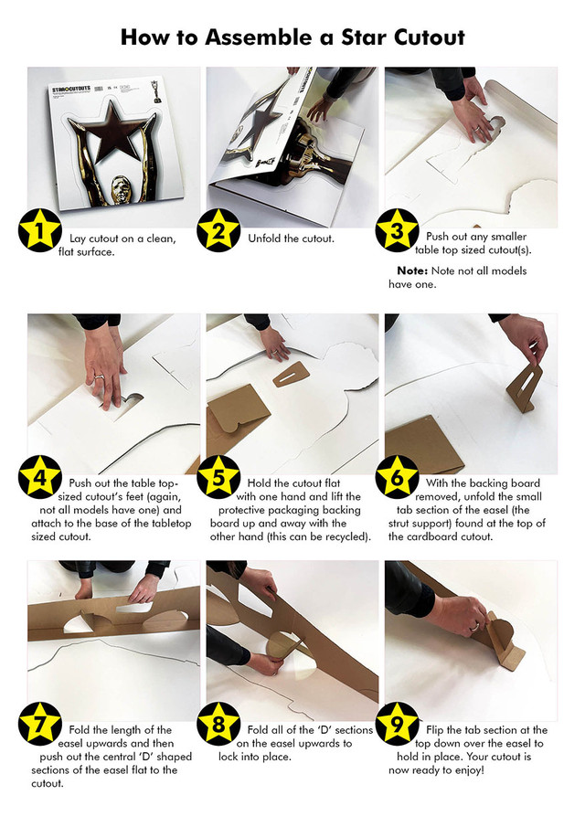 Cardboard Cutouts - Lifesize Cardboard Cutouts - Movie Cardboard ...
