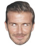 Victoria Beckham Celebrity Single Card Party Face Mask