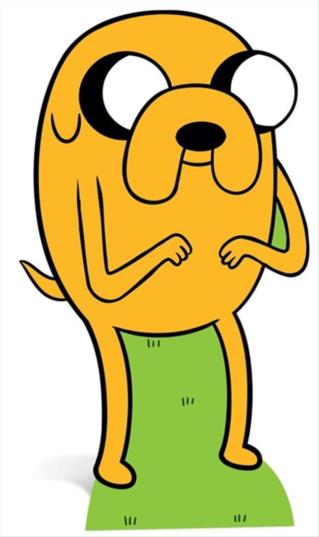 Jake from Adventure Time Cardboard Cutout / Standee / Standup. Buy ...