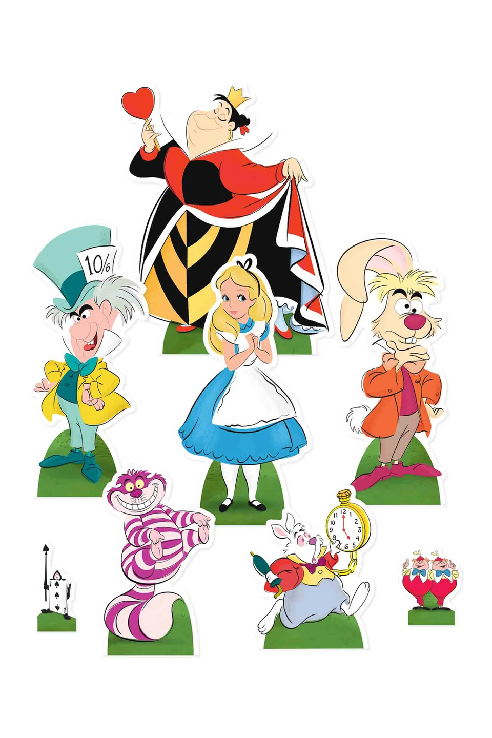 Alice In Wonderland Cutouts