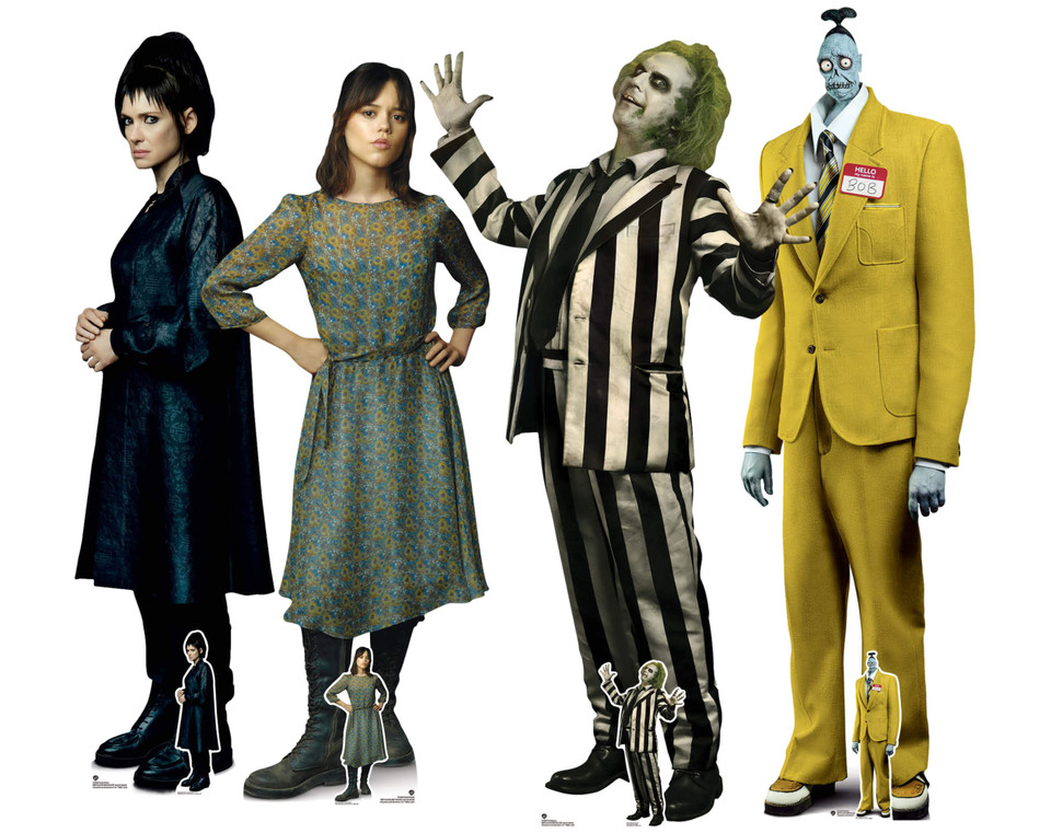 Shrinker Bob from Beetlejuice Beetlejuice Lifesize Cardboard Cutout ...