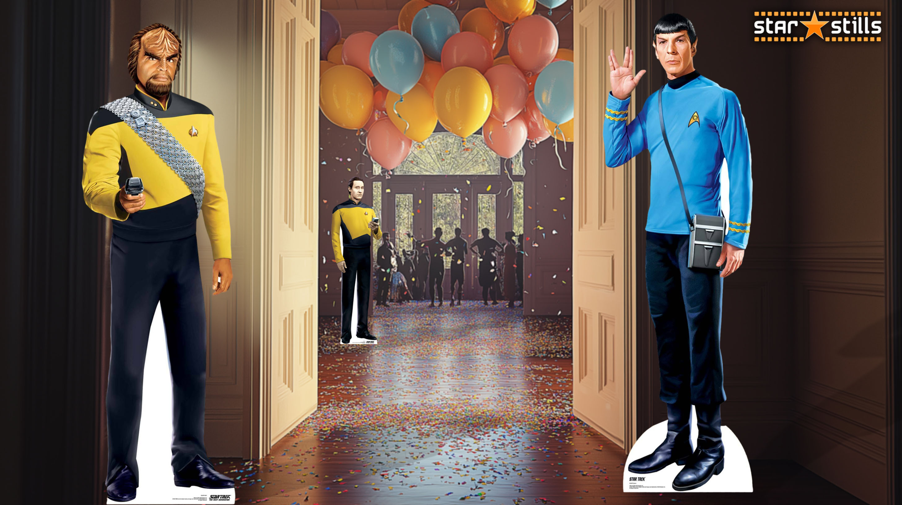 Star Trek Cardboard Cutouts: Ideal for Fans and Events - Starstills.com