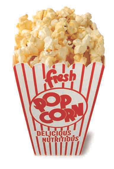 Large cardboard cutout of a box of Popcorn (Party Prop) buy cutouts at ...