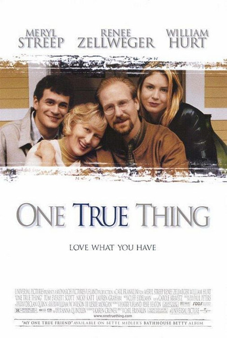 (SS742118) ONE TRUE THING POSTER buy movie posters at Starstills.com