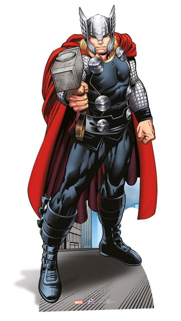 Thor Lifesize Cardboard Cutout / Standee / Standup. Buy Marvel The ...