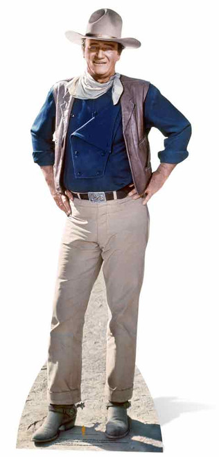 John Wayne Classic Pose Cardboard Cutout / Stand Up / Standee buy Wild ...
