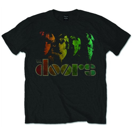 The Doors Spectrum Logo Black Official Unisex T Shirt. Buy The Doors T ...