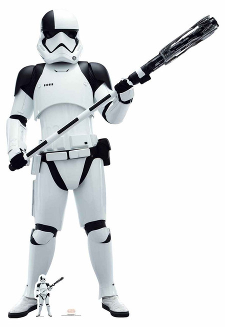 First Order Executioner Trooper The Last Jedi Lifesize Cardboard Cutout