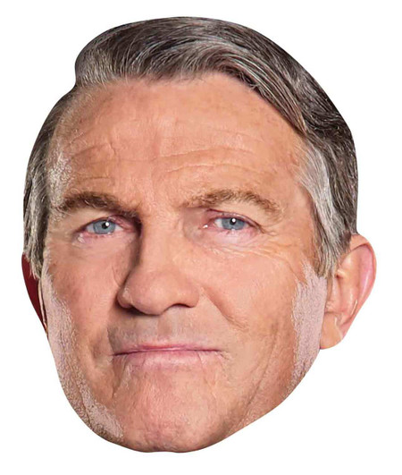 Graham from 13th Doctor Who Official Single 2D Card Party Face Mask