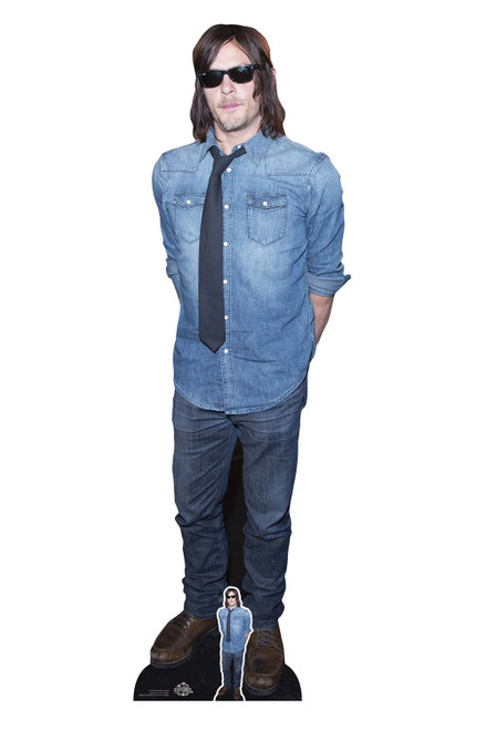 Norman Reedus Denim Style Lifesize Cardboard Cutout / Standee
