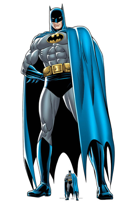 Batman Cape Comic Lifesize Cardboard Cutout Superhero Standup