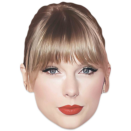 Taylor Singer 2D Single Card Party Face Mask