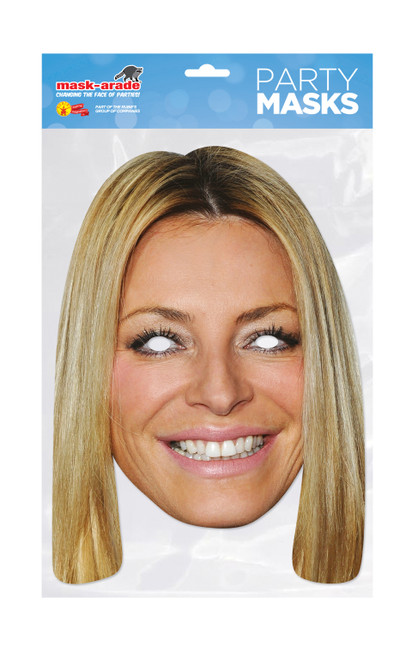 Tess Daly Celebrity Card Party Face Mask