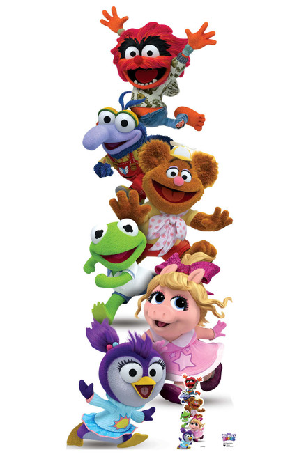 Muppet Babies Official Disney Lifesize Cardboard Cutout / Standee