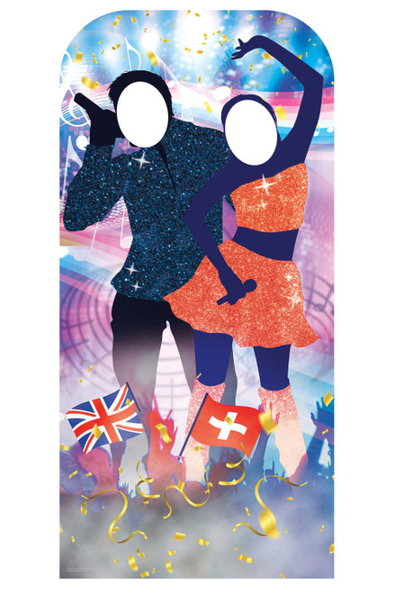 Switzerland Song Contest Party Lifesize Cardboard Stand In / Standee