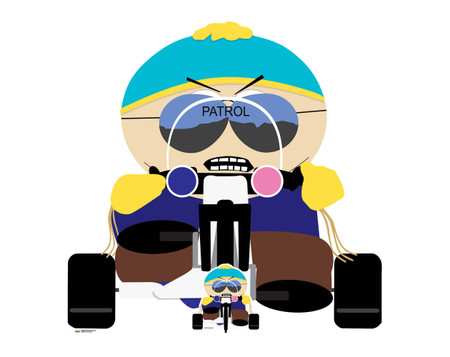Cartman the Cop South Park Official Cardboard Cutout / Standee