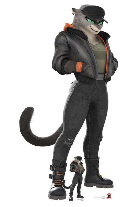 Agent Kitty Kat from The Bad Guys 2 Cardboard Cutout / Standee