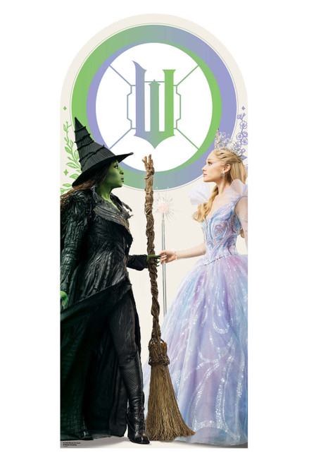 Wicked: For Good Shiz University Window Cardboard Party Backdrop