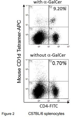 Mouse CD1d Tetramer (α-GalCer loaded)-PE [Catalog No.: MBL-TS-MCG-1]