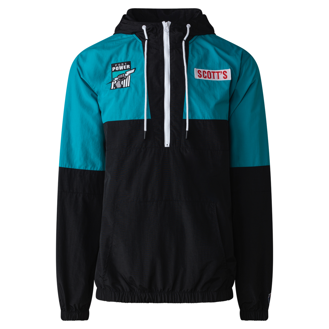 Official AFL Merchandise: Port Adelaide Power AFL Mens 90'S Training Jacket