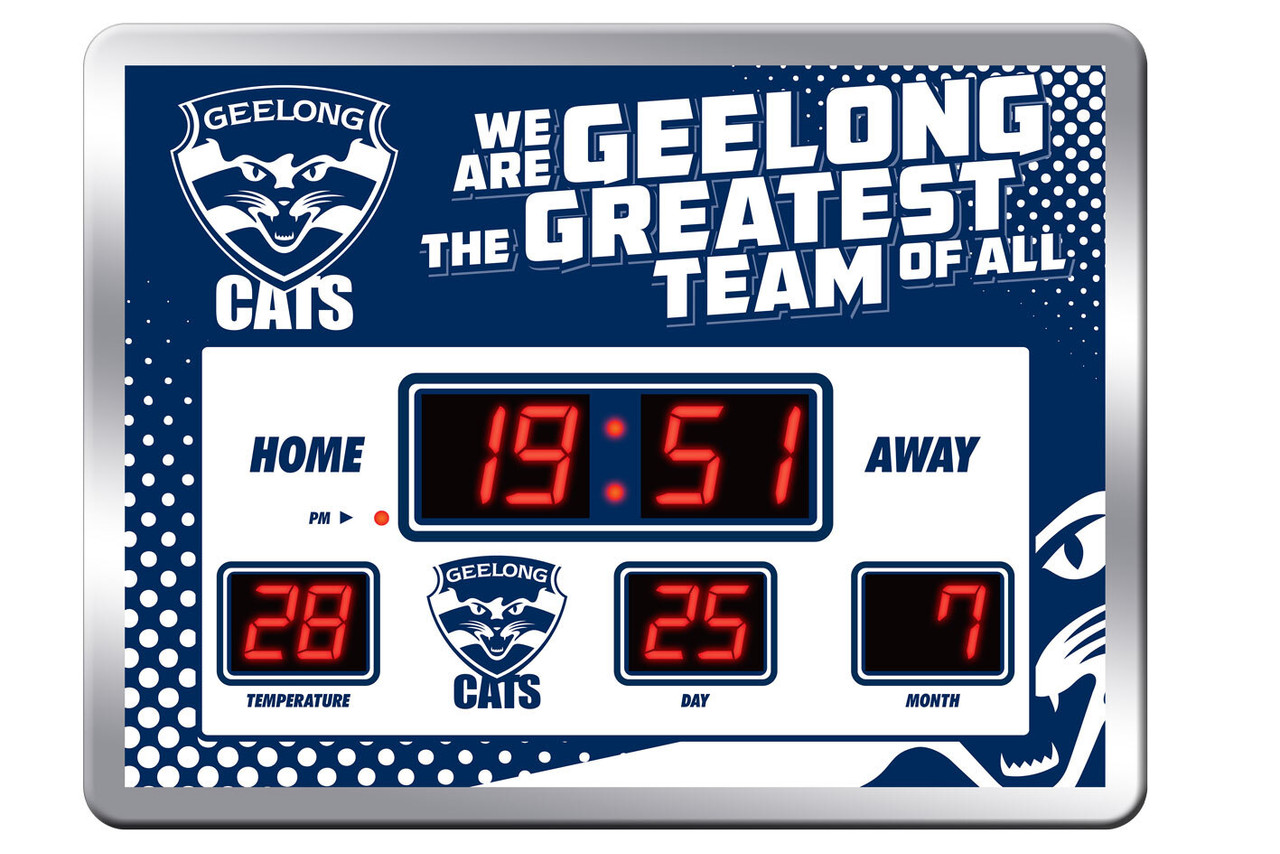 AFL Scoreboard | All Teams LED Scoreboard Clock