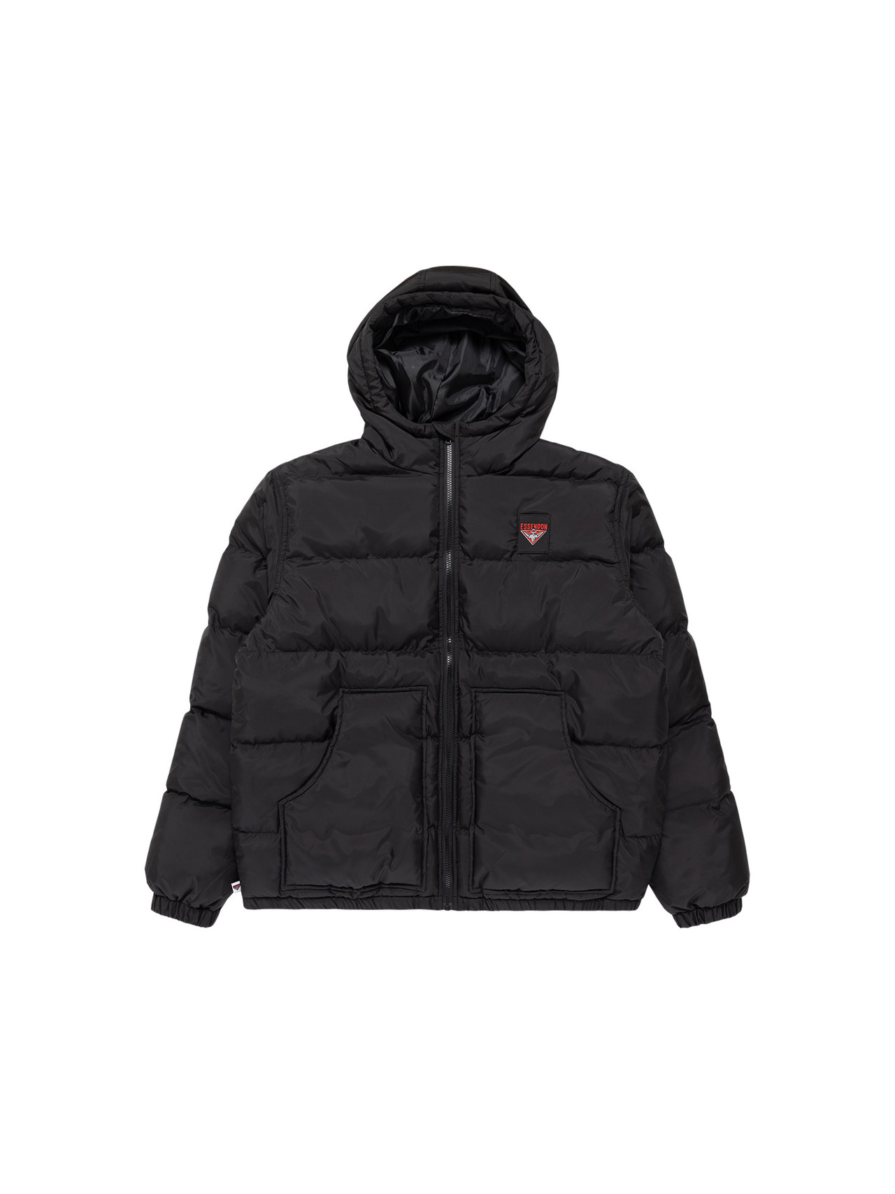 Official AFL Merchandise: Essendon Bombers AFL Drew Hood Puff Jacket