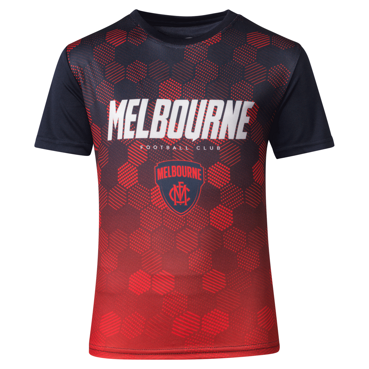 Official AFL Merchandise: Melbourne Football Club AFL Youth Sublimated Tee