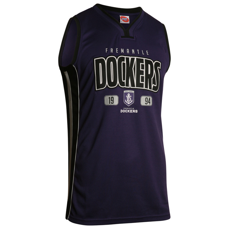 AFL Teams :: Fremantle Dockers :: Fremantle Dockers Youth Basketball Jersey
