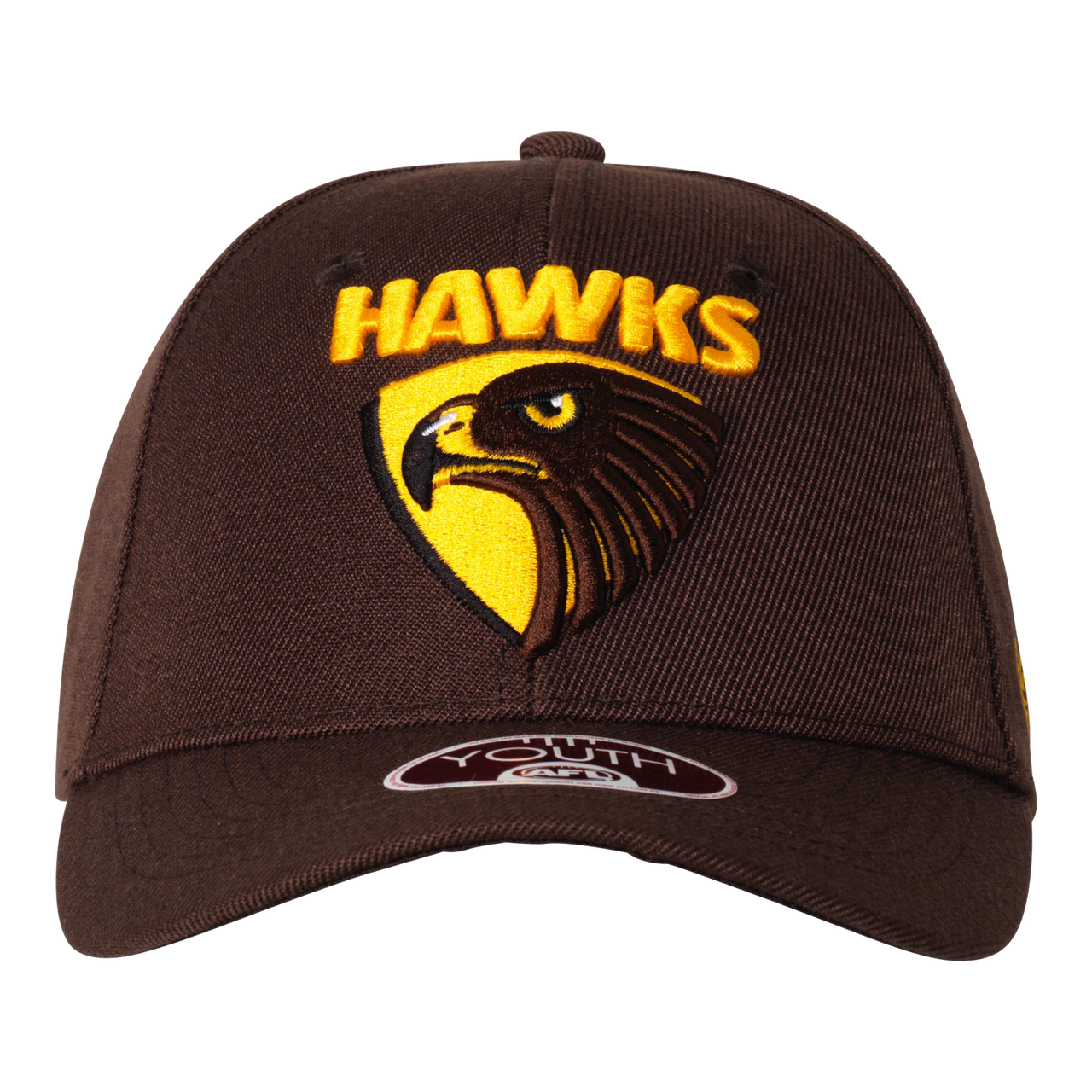 Official AFL Merchandise: Hawthorn Hawks AFL Youth Staple Cap