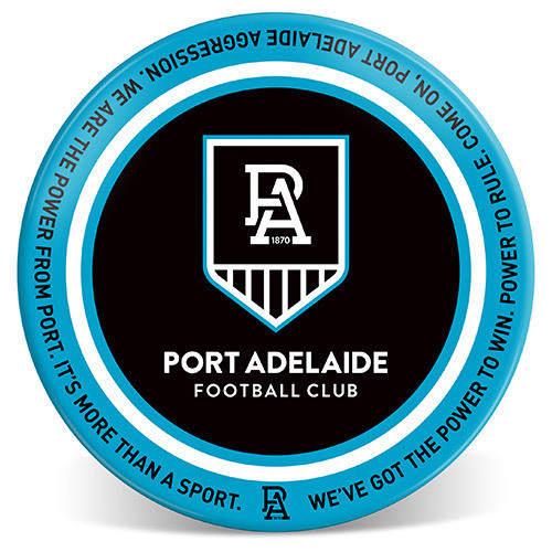 Official AFL Merchandise: Port Adelaide Power AFL Melamine Plate