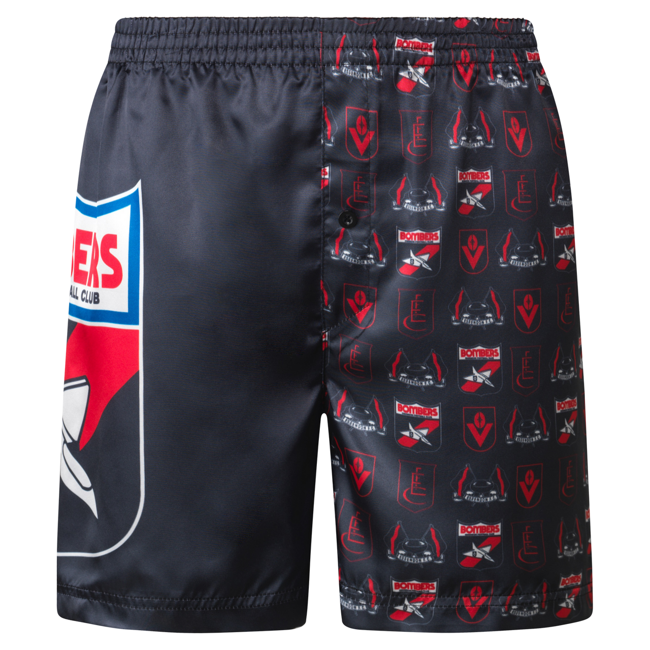Official AFL Merchandise: Essendon Bombers AFL Youth Satin Boxer Shorts