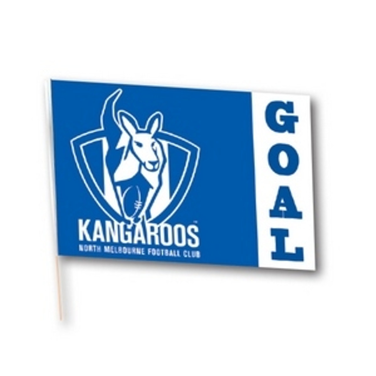 Official Afl North Melbourne Kangaroos Large Flag