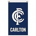 Official AFL CArlton Blues Supporter Flag