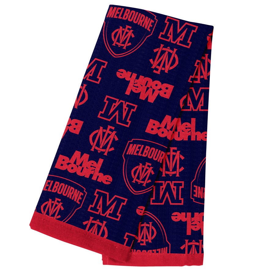 Official AFL Merchandise: Melbourne Football Club AFL Tea Towel