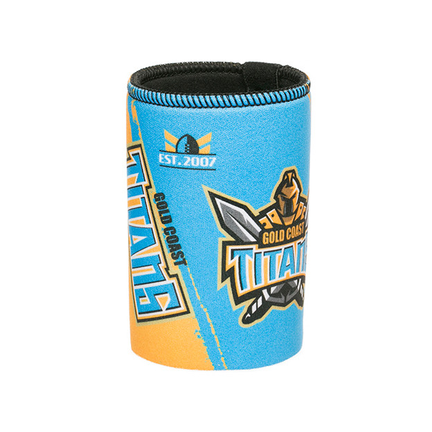 Gold Coast Titans Can Cooler - Club Logo