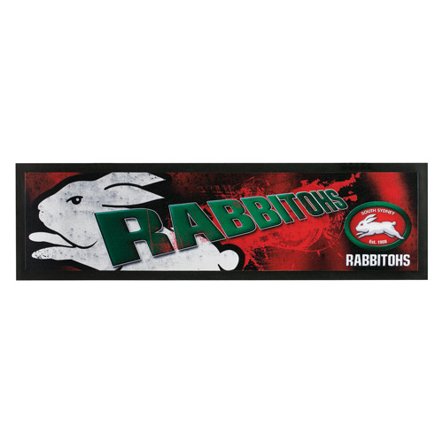 Official NRL Shop South Sydney Rabbitohs Logo Bar Runner