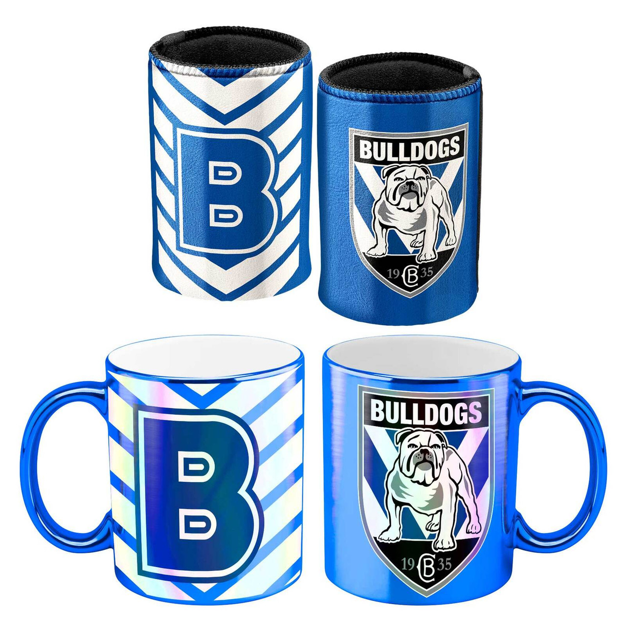 Official NRL Merchandise: Canterbury-Bankstown Bulldogs NRL Metallic ...